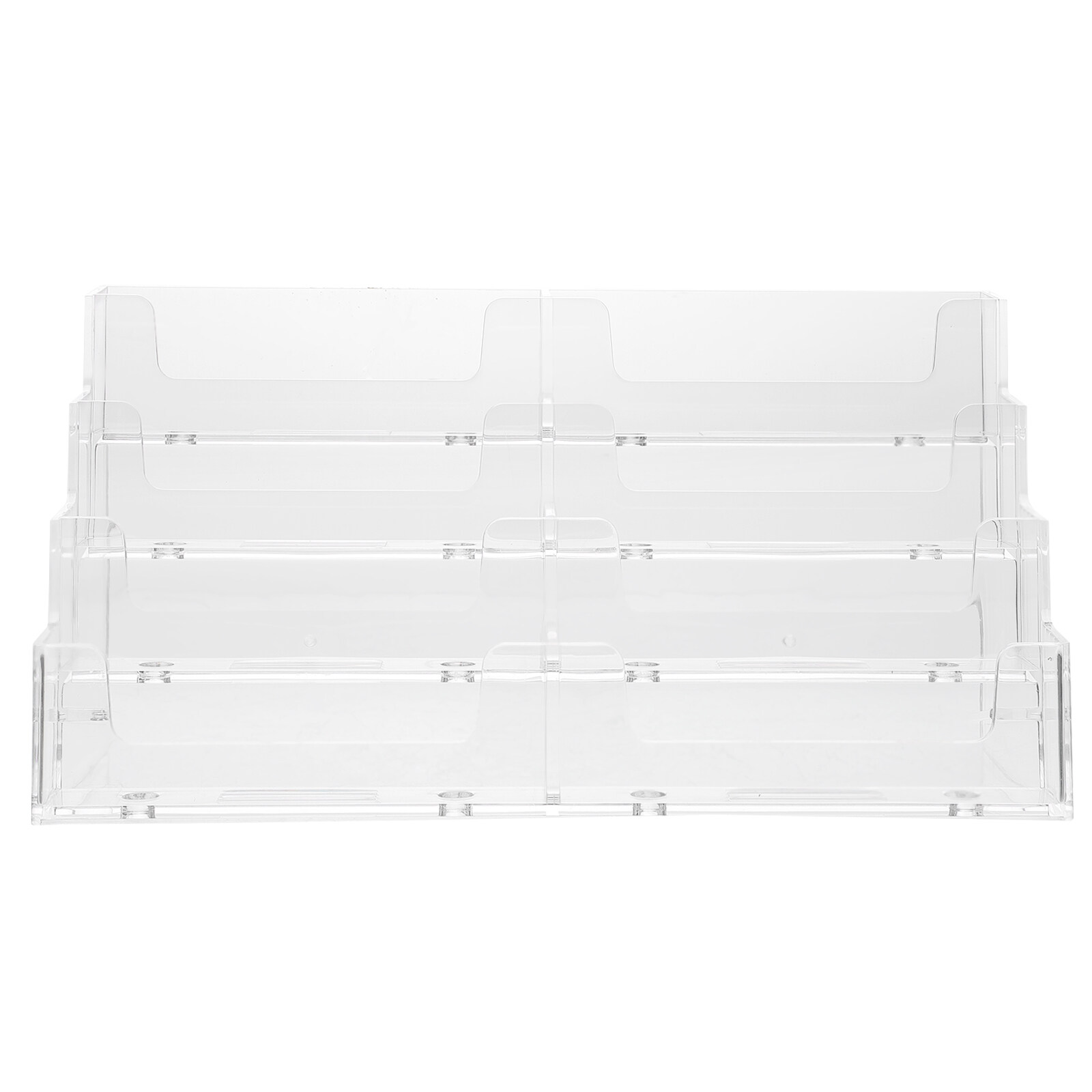 WORGEOUS 1Pack Business Card Display Rack Rectangular Shape For Office ...