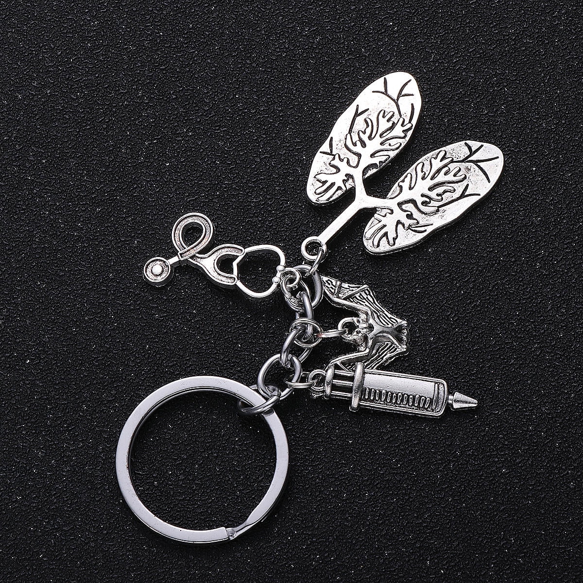 BESTYASH WORGEOUS Lung Shaped Keychain Pendant for Medical ...