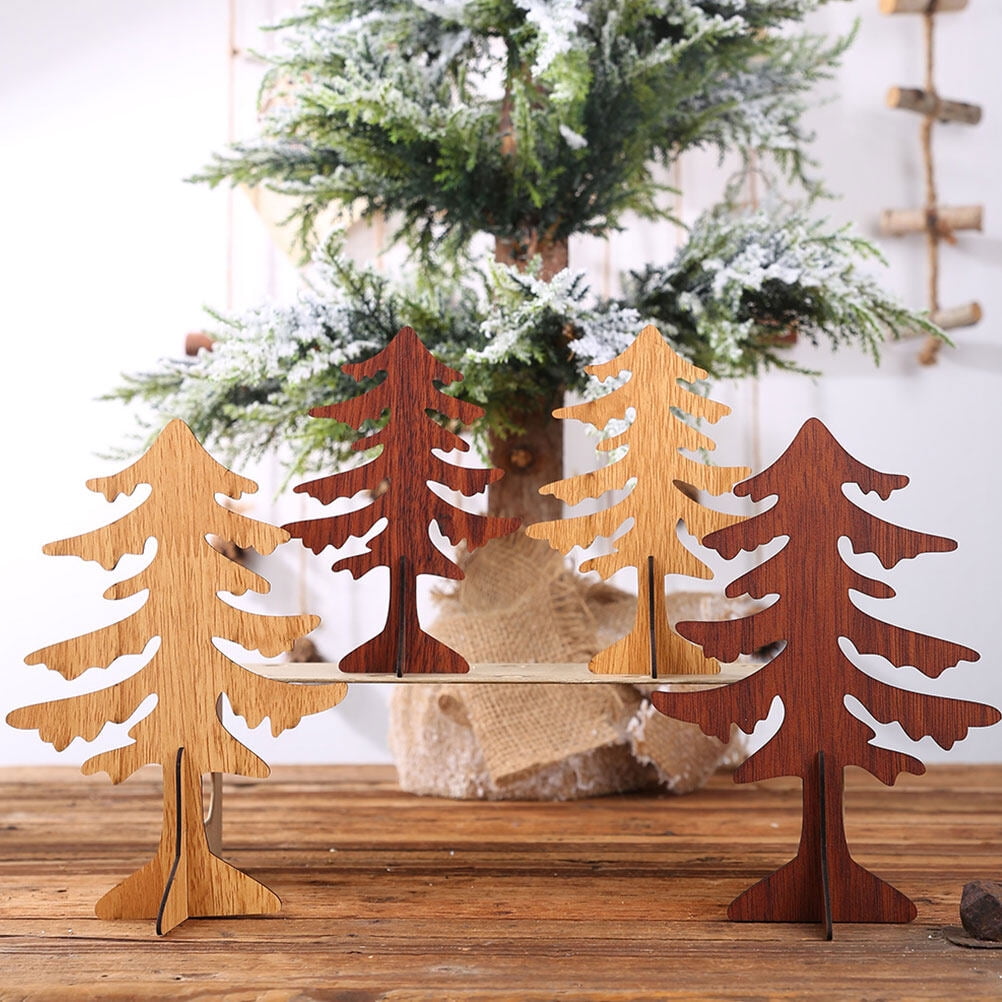 WORGEOUS 1Pack Mini Table Top Trees for Desktop Landscape Decorative ...