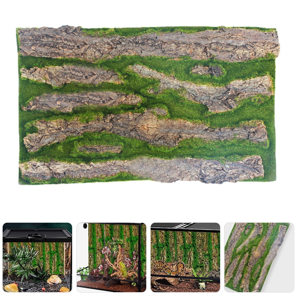 WORGEOUS 1Pack Reptile Habitat Background Realistic Simulation Natural ...