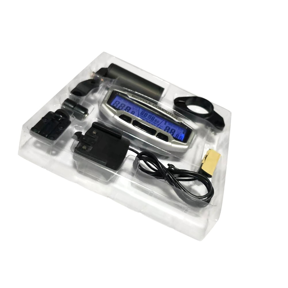 WORGEOUS 1Pc Tachometer Digital Display Bike Speedometer Night Light ...