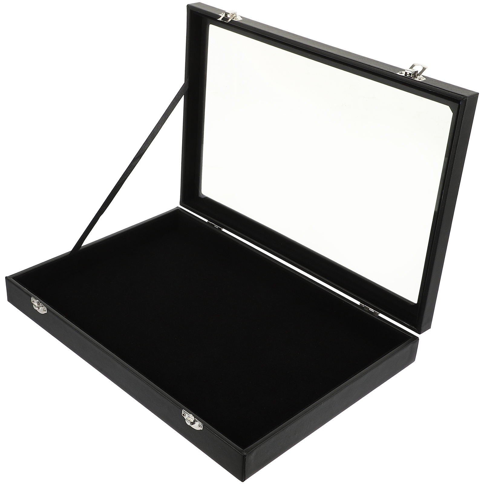 WORGEOUS Ring Display Case Jewelry Storage Box Case 1Pcs 13.8X9.4X1.8In ...