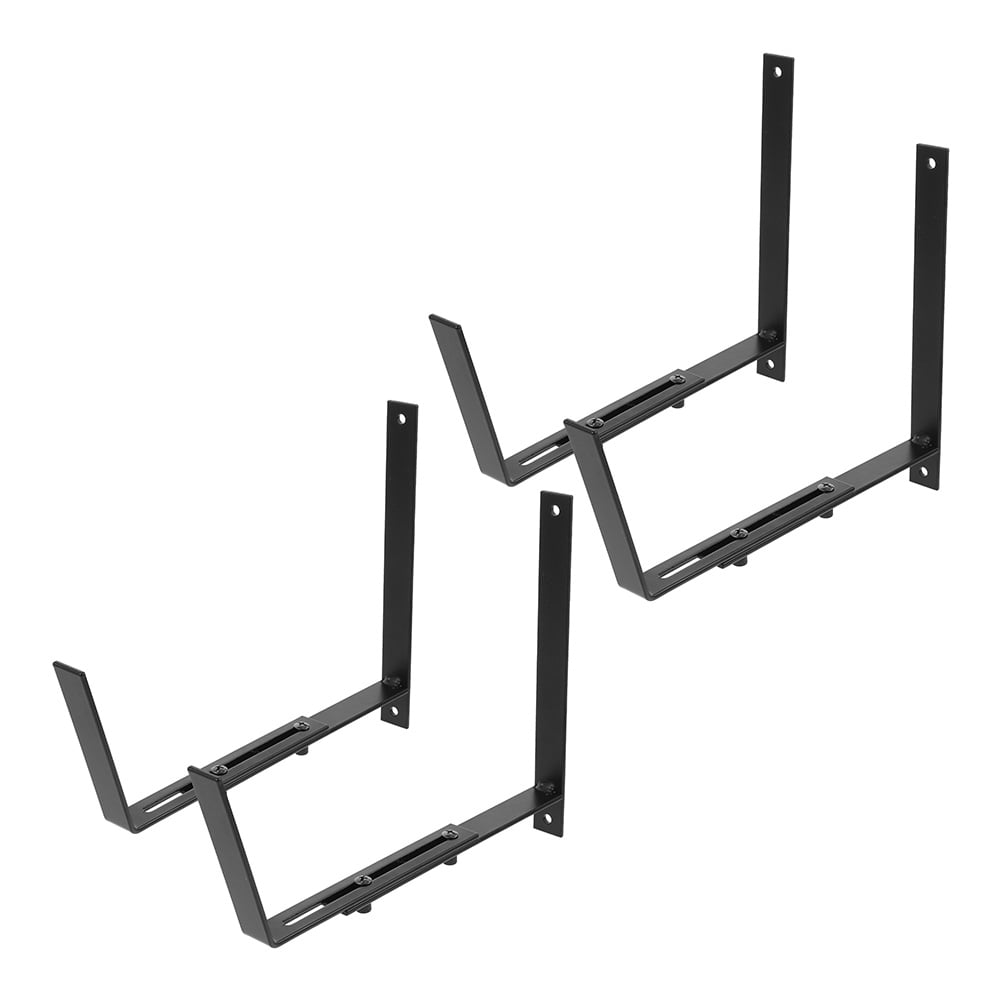 WORGEOUS Planter Box Brackets Planter Bracket Homeowners Outdoor 1 Set ...