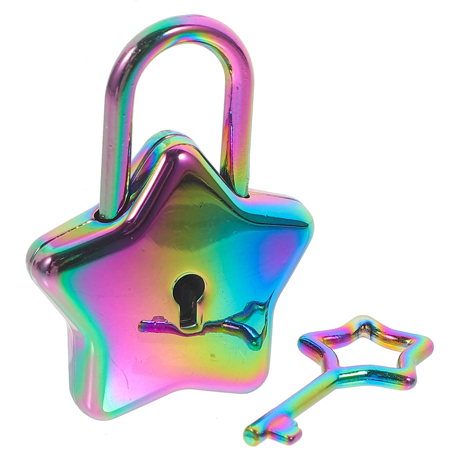 BESTYASH WORGEOUS Cute Star Padlock with Key for Girls Jewelry Box ...