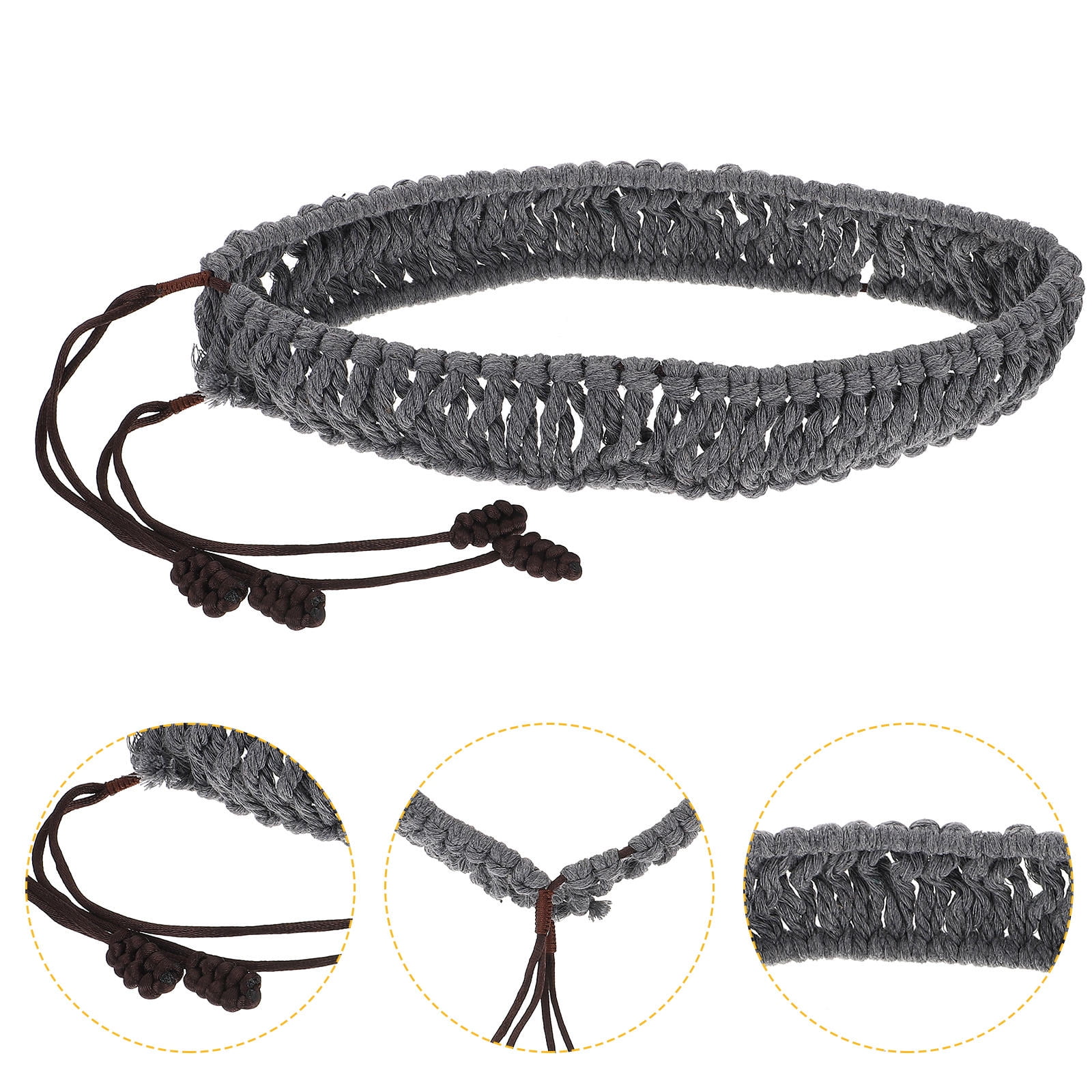 WORGEOUS 1pc Handmade Rope For Drum Decorative Woven Ring For Drums ...