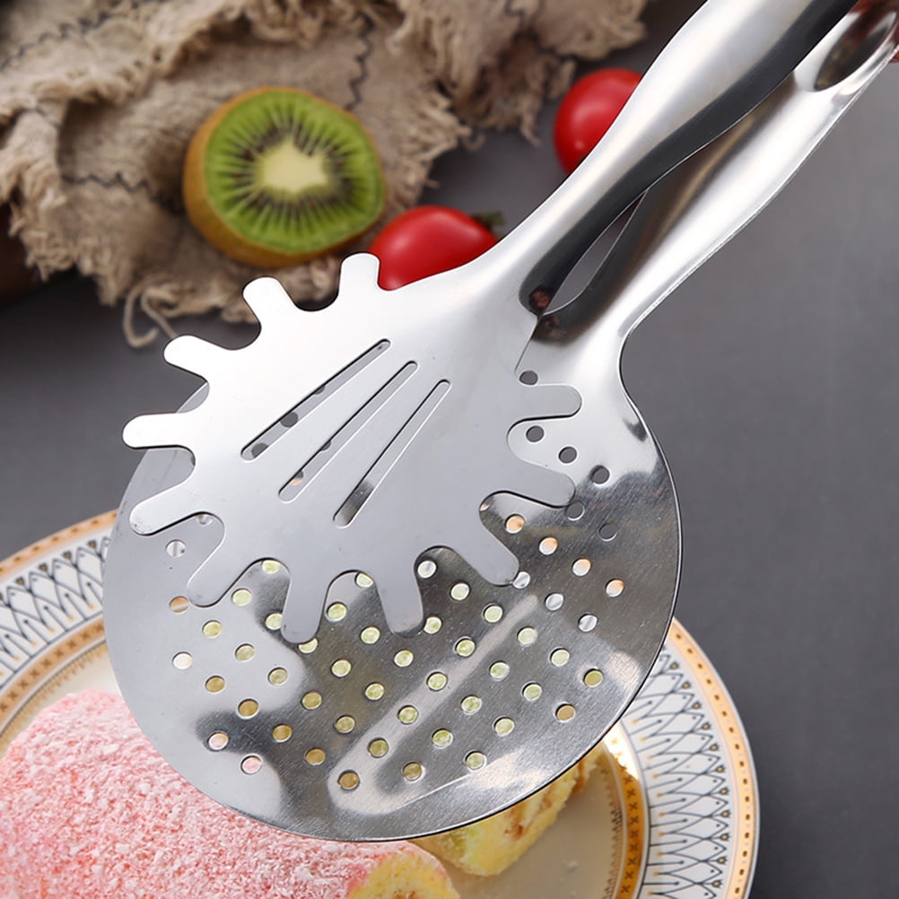 WORGEOUS 1pc Stainless Steel Food Drain Oil Clamp Barbecue Clips ...