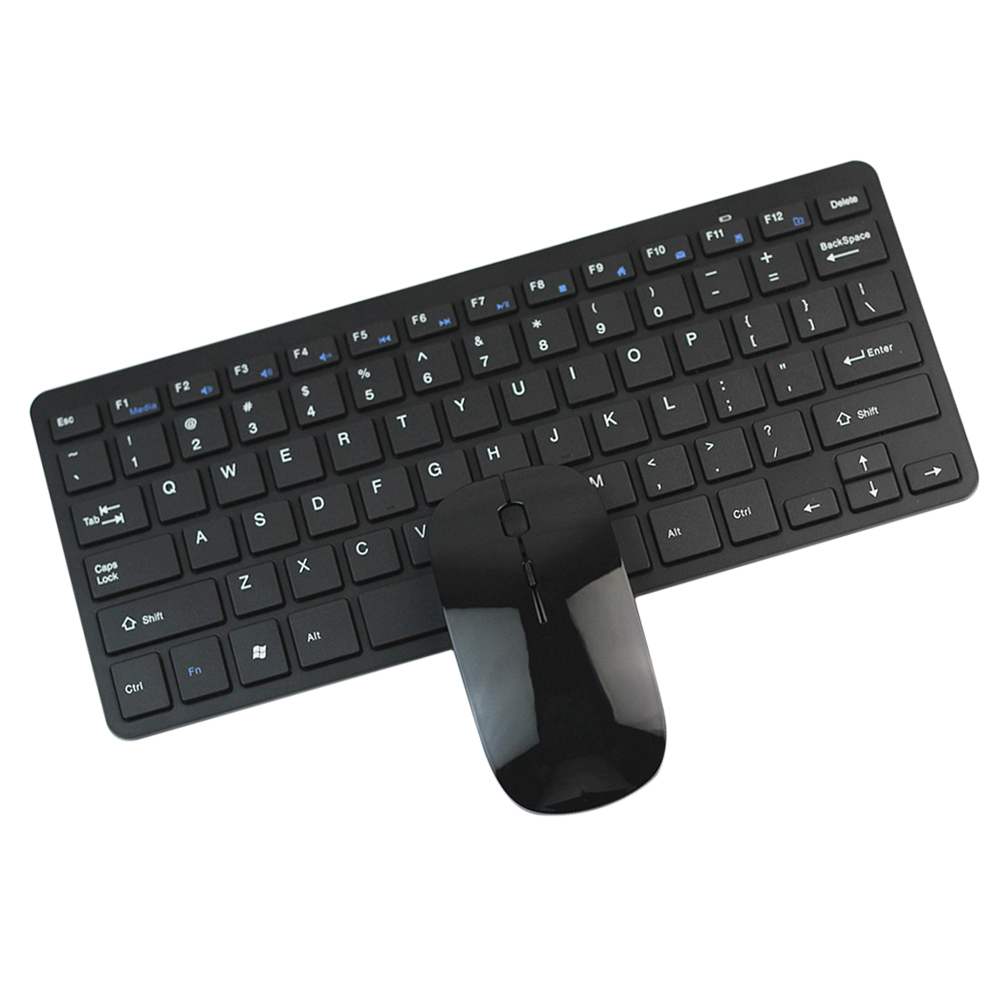 WORGEOUS 2.4G Mini Keyboard Wireless Keyboard Ultra-thin Keyboard with ...