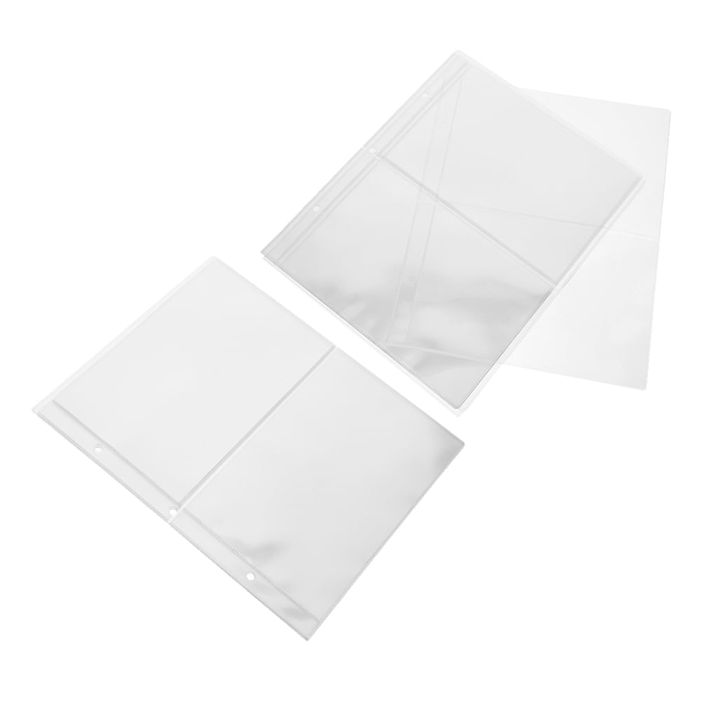 WORGEOUS 2 Bags of Transparent Bill Money Bags Banknotes Holders ...