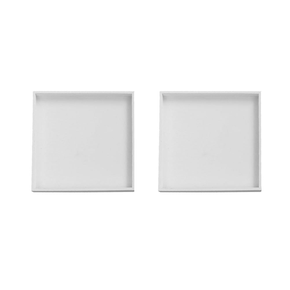 WORGEOUS 2 PCS Storage Boxes with Lids Monitor Stand Riser Desk ...