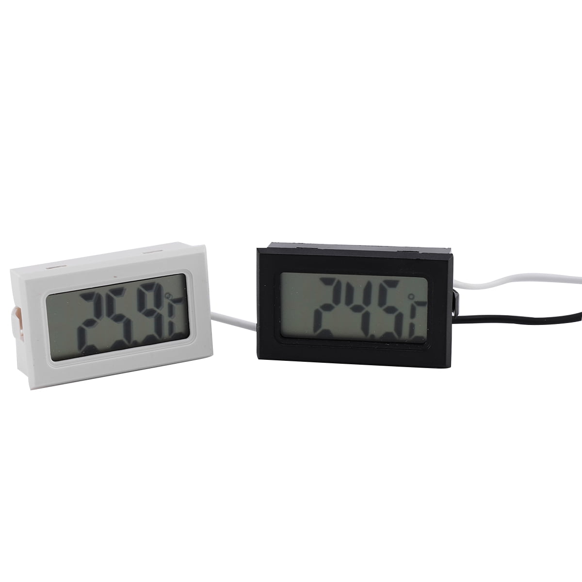 WORGEOUS 2 PCS Temperature Probe Mini Thermometer Celsius White ...