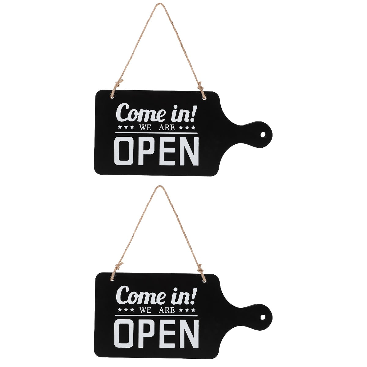 WORGEOUS 2-Pack LED Cafe Open Closed Signs for Business Advertising ...