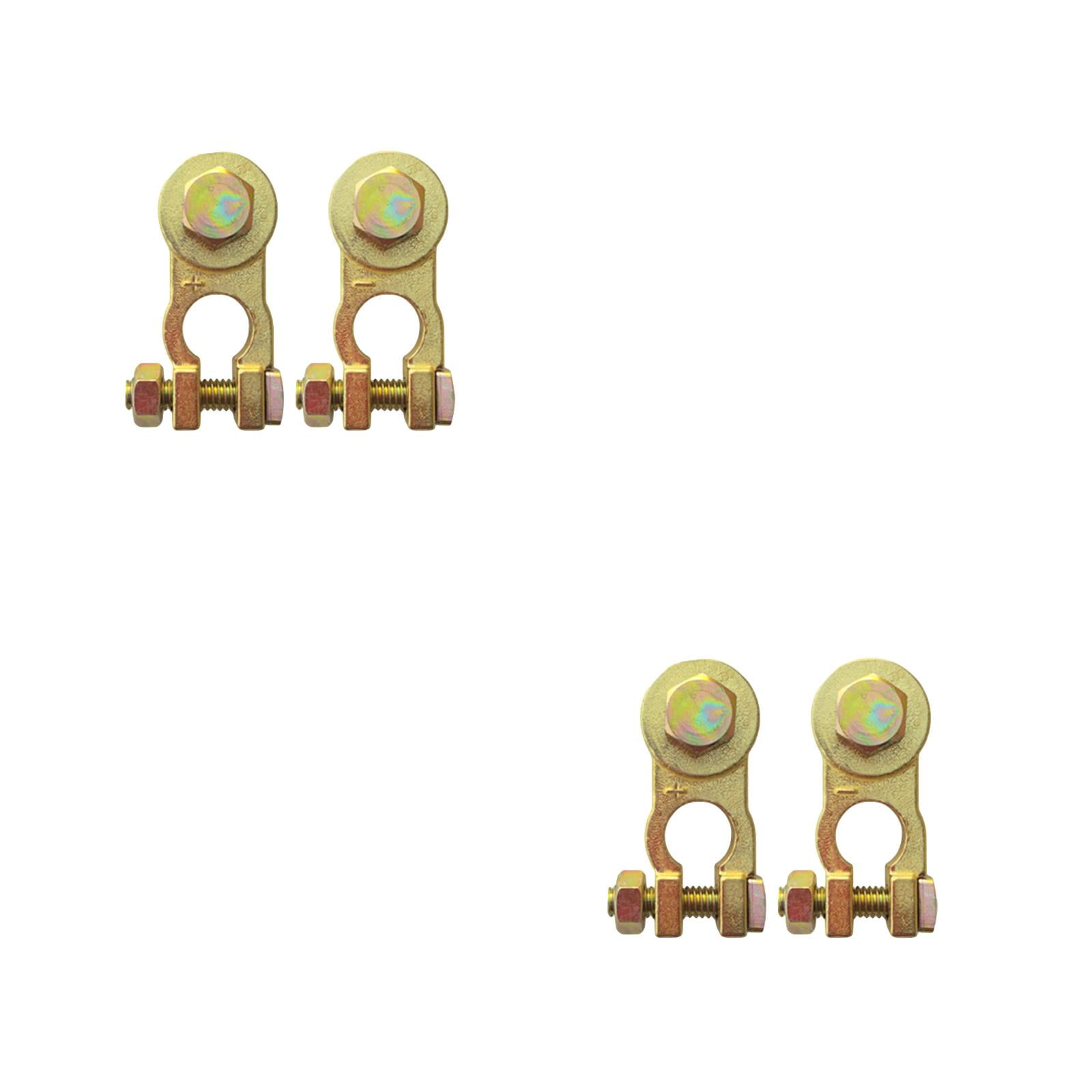 WORGEOUS 2 Pairs Car Battery Terminal Thickened Auto Battery Terminal ...