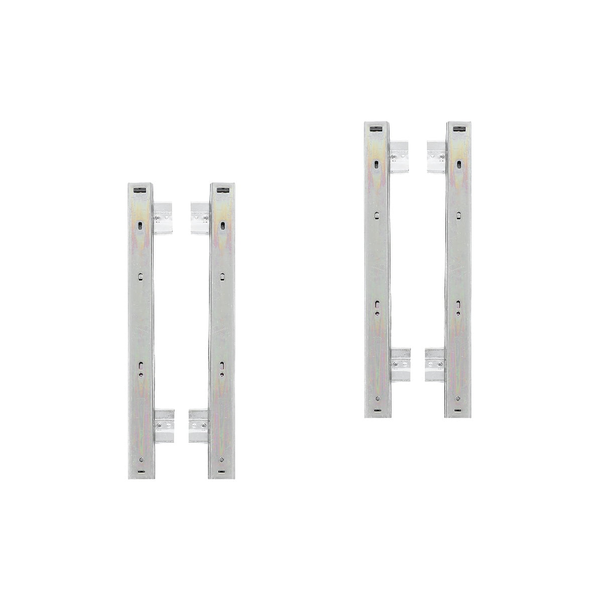 WORGEOUS 2 Pairs Keyboard Slide Strong Bearing Slides Computer Drawer ...
