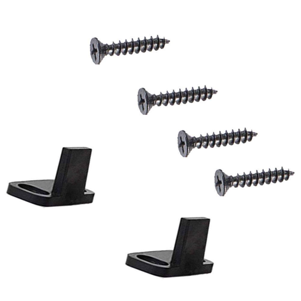 WORGEOUS 2 Pc Ground Guide Rail Door Draft Stopper Wheels Tips Sliding ...