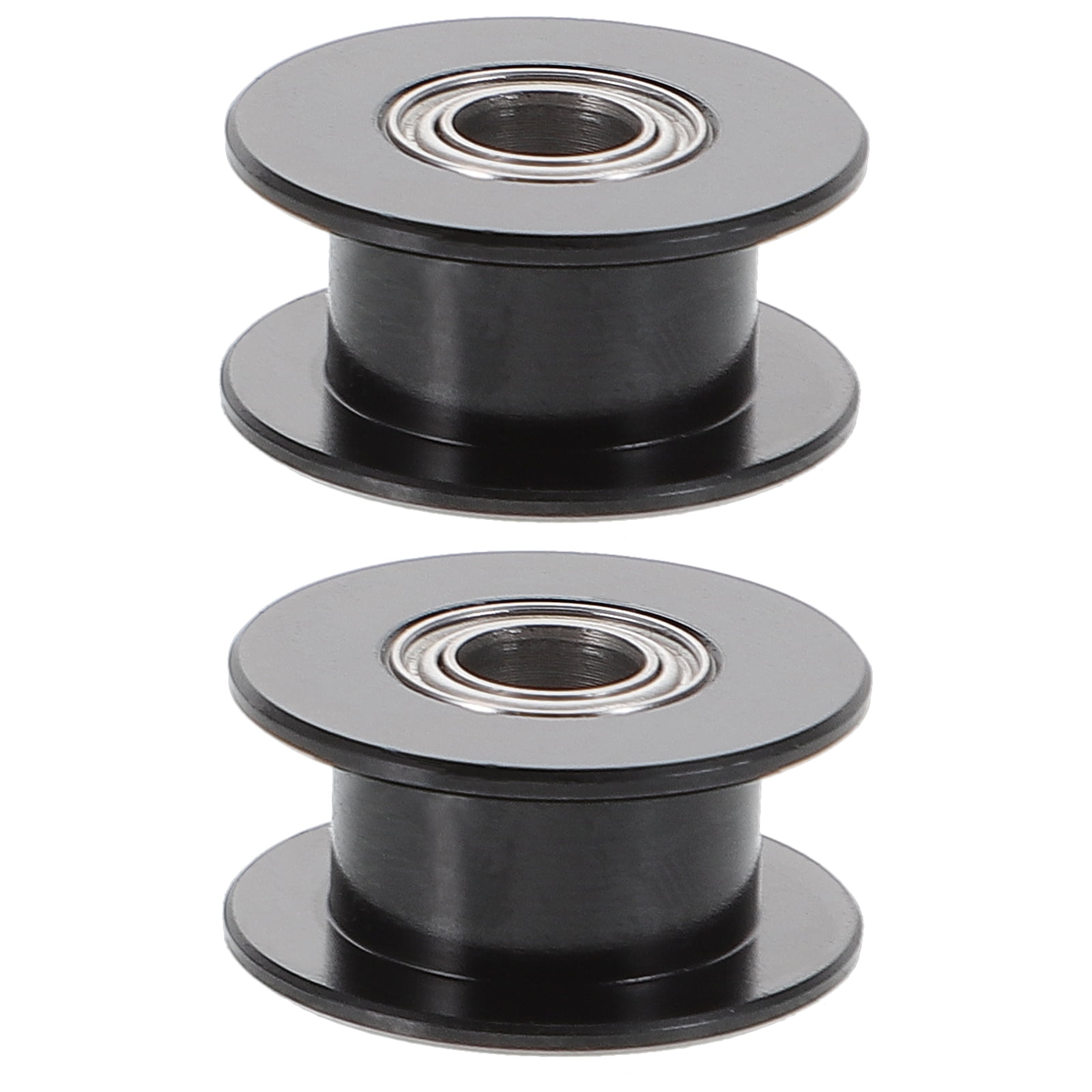 GOOHOCHY Wheel Pulley Aluminum Alloy 2Pcs 0.7X0.7X0.3In - Walmart.com