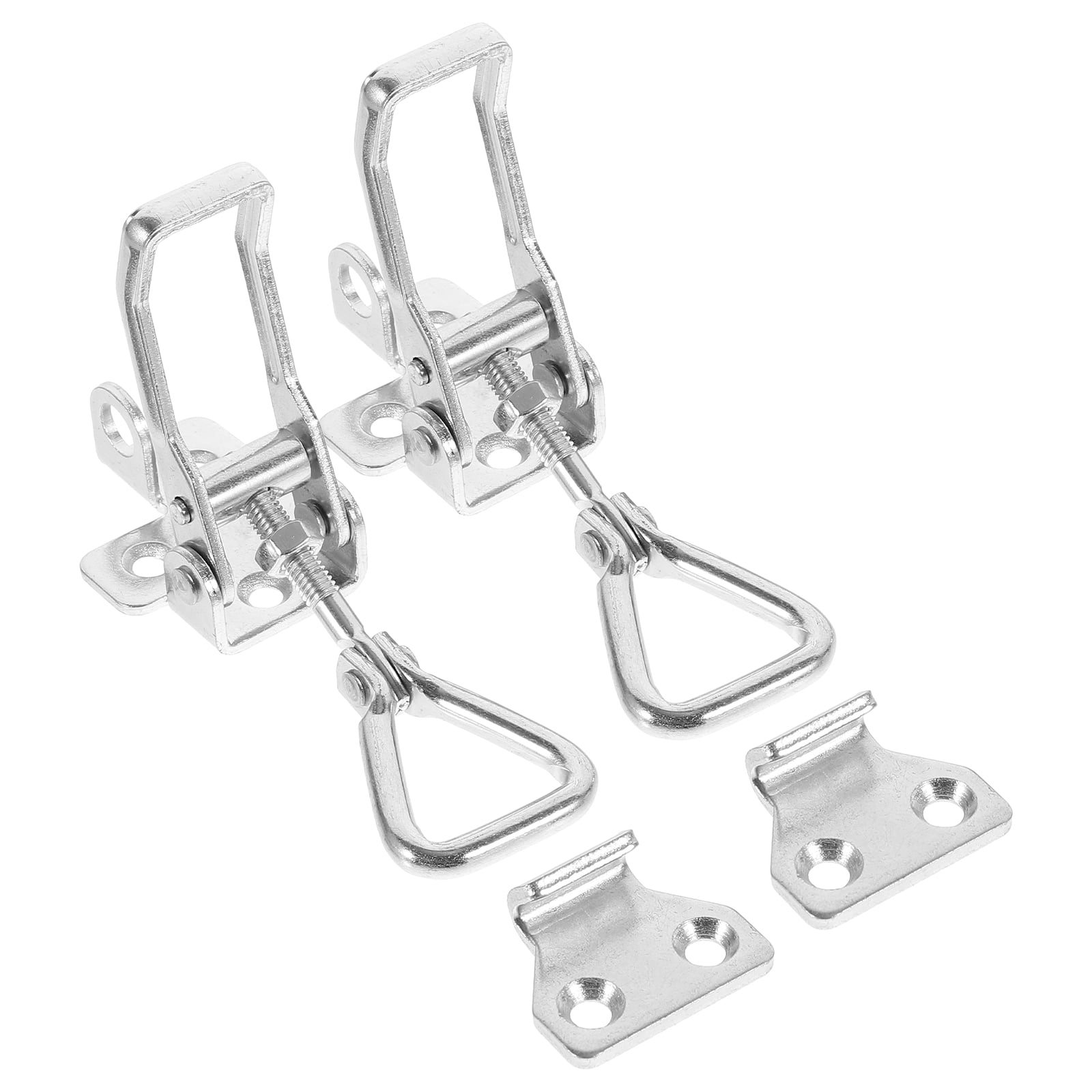 GETAJGHSD 2pcs Metal Toggle Latch Clamps Adjustable Length for Door and ...