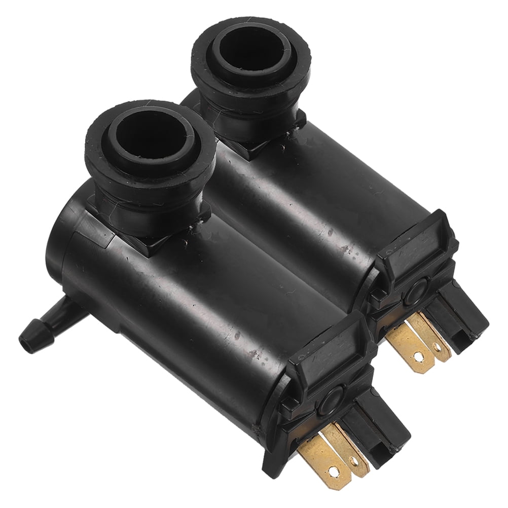 Worgeous 2pcs Universal Fit Car Windshield Washer Pump Motor For Large ...