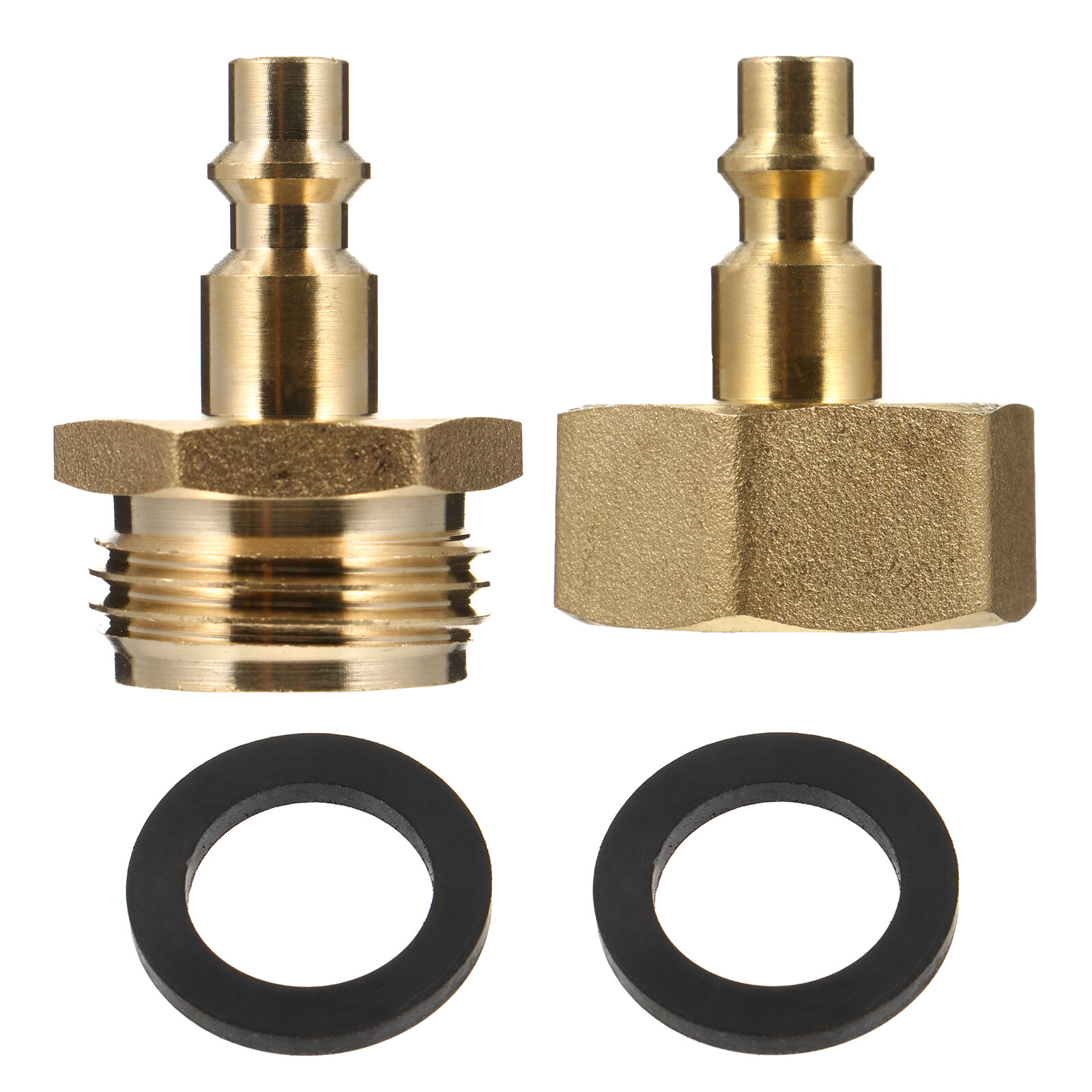 WORGEOUS 2 Pcs Connector Air Submersible Sewer Adapter Compressors Hose ...