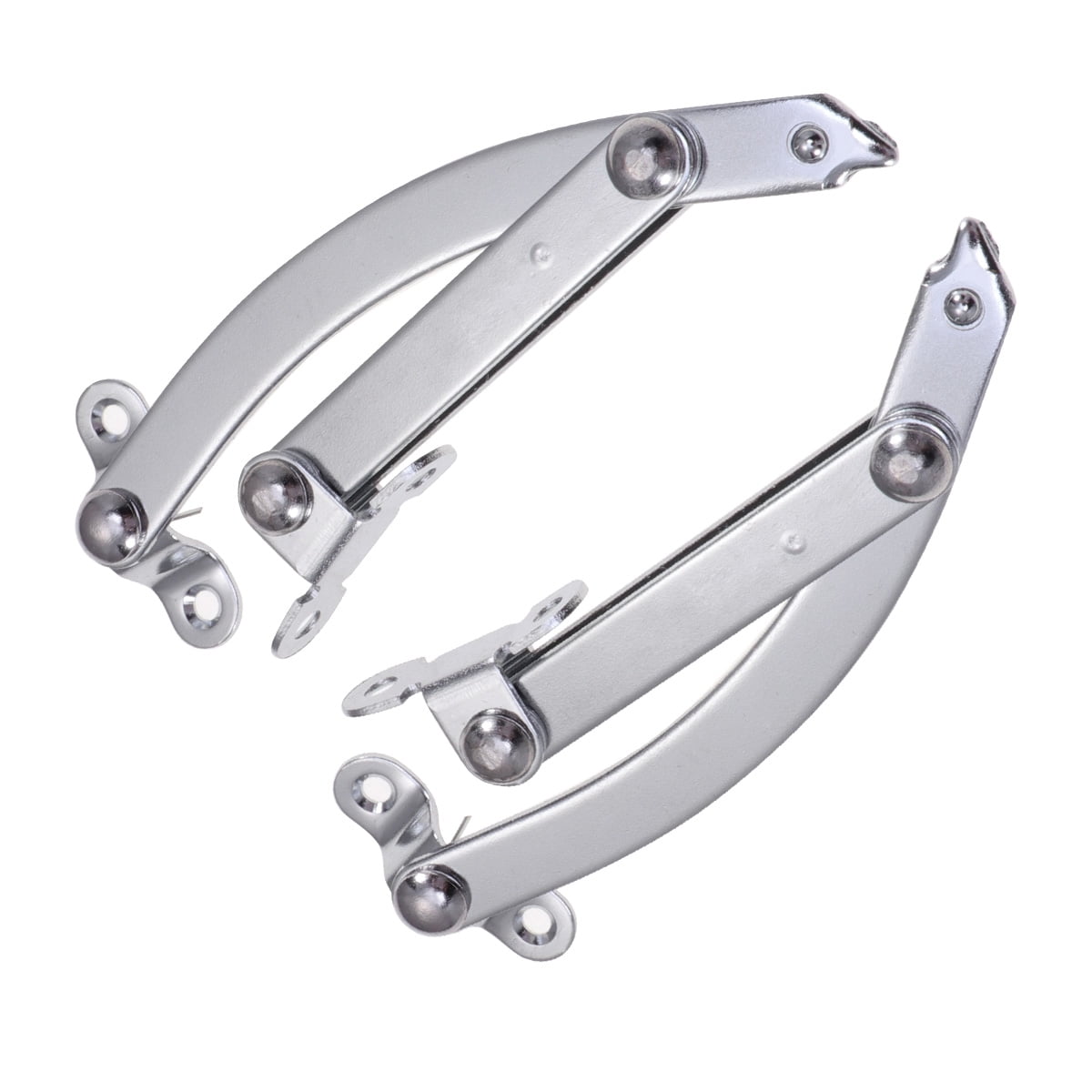 GOOHOCHY Cabinet Door Strut Spring Strut Silver 2Pcs Carbon Steel ...