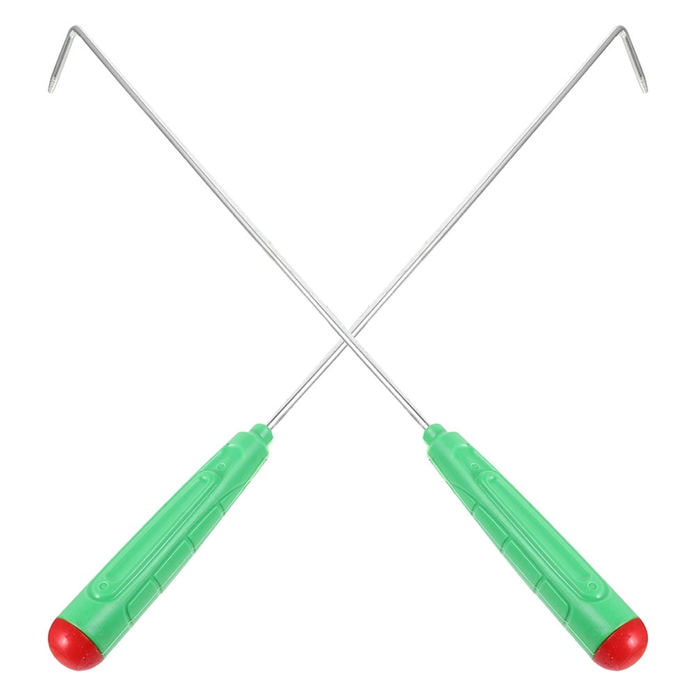 WORGEOUS 2 Pcs Firewood Rack Outdoor Log Splitter Camping Briquette ...