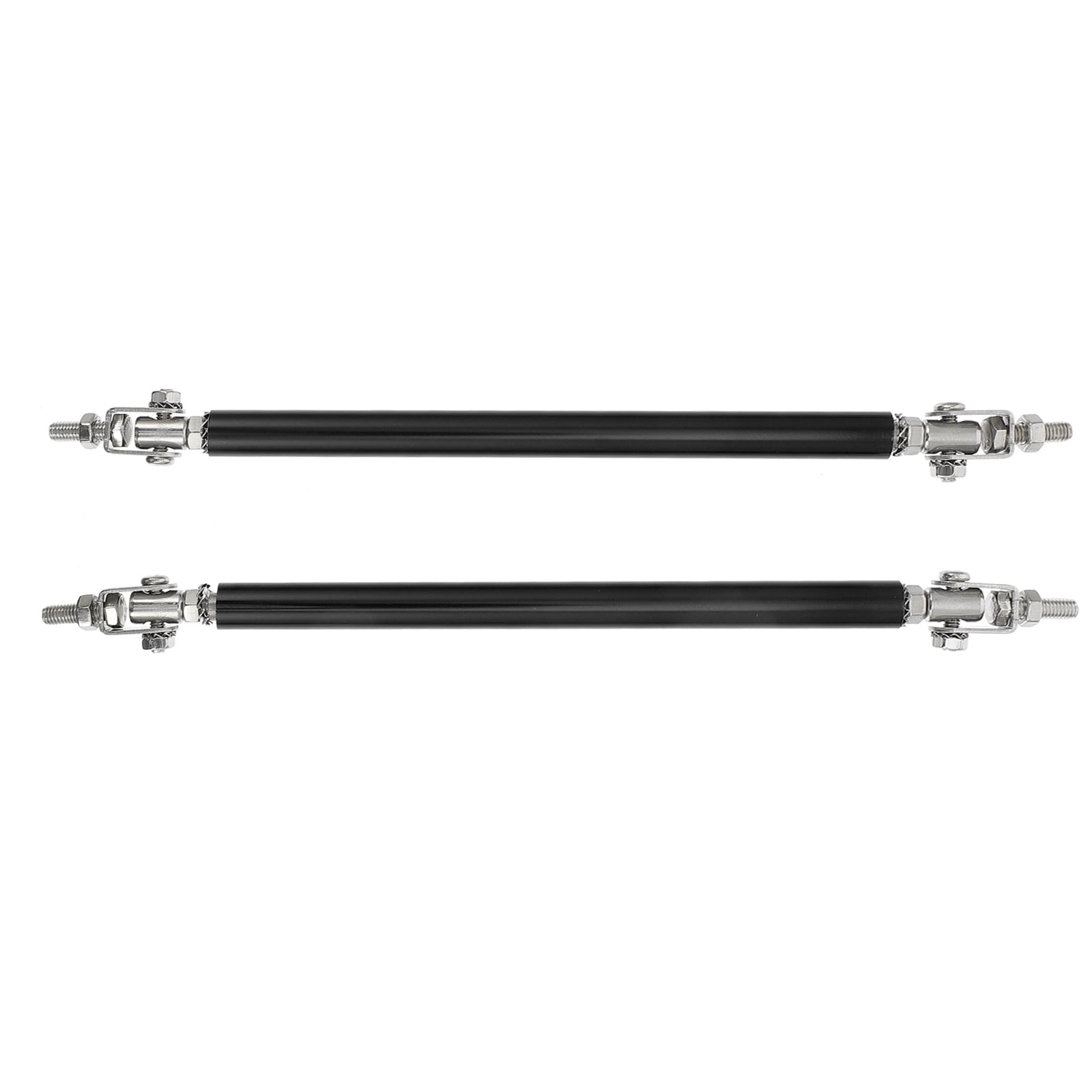 WORGEOUS 2 Pcs Front Bumper Lip Rods Strut Bar Car Modified Stick Black ...