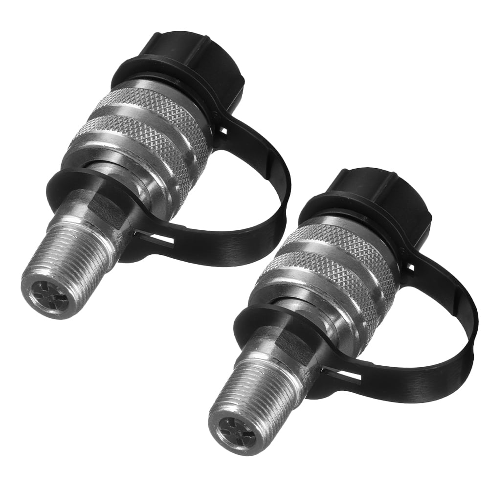WORGEOUS 2 Pcs Hydraulic Quick Connector Flat Face Couplers Tools ...