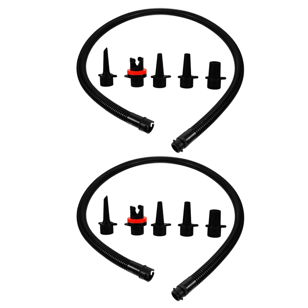 Black Kayak Inflator Extension Tube with Adapter for Paddle Board 2 ...