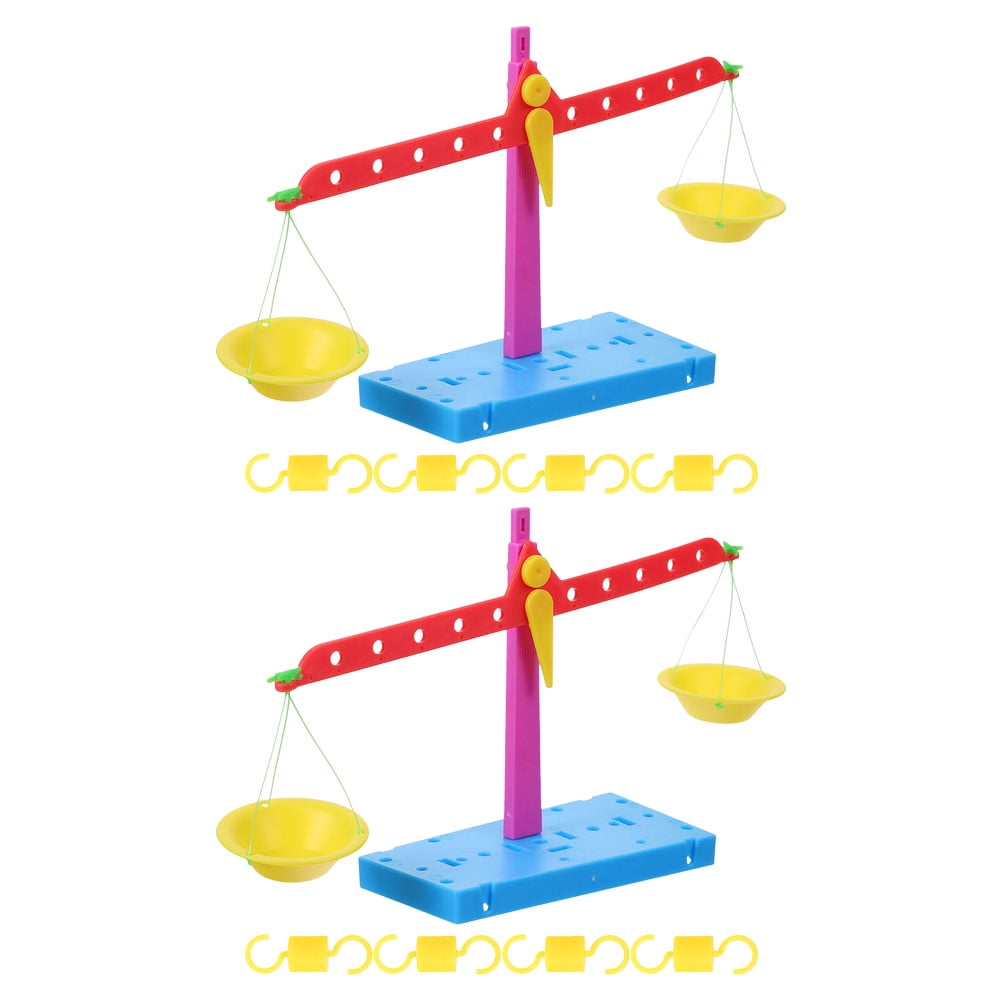 WORGEOUS 2 Pcs Kids Balance Scales Leverage Balance Toys Toddler Child ...