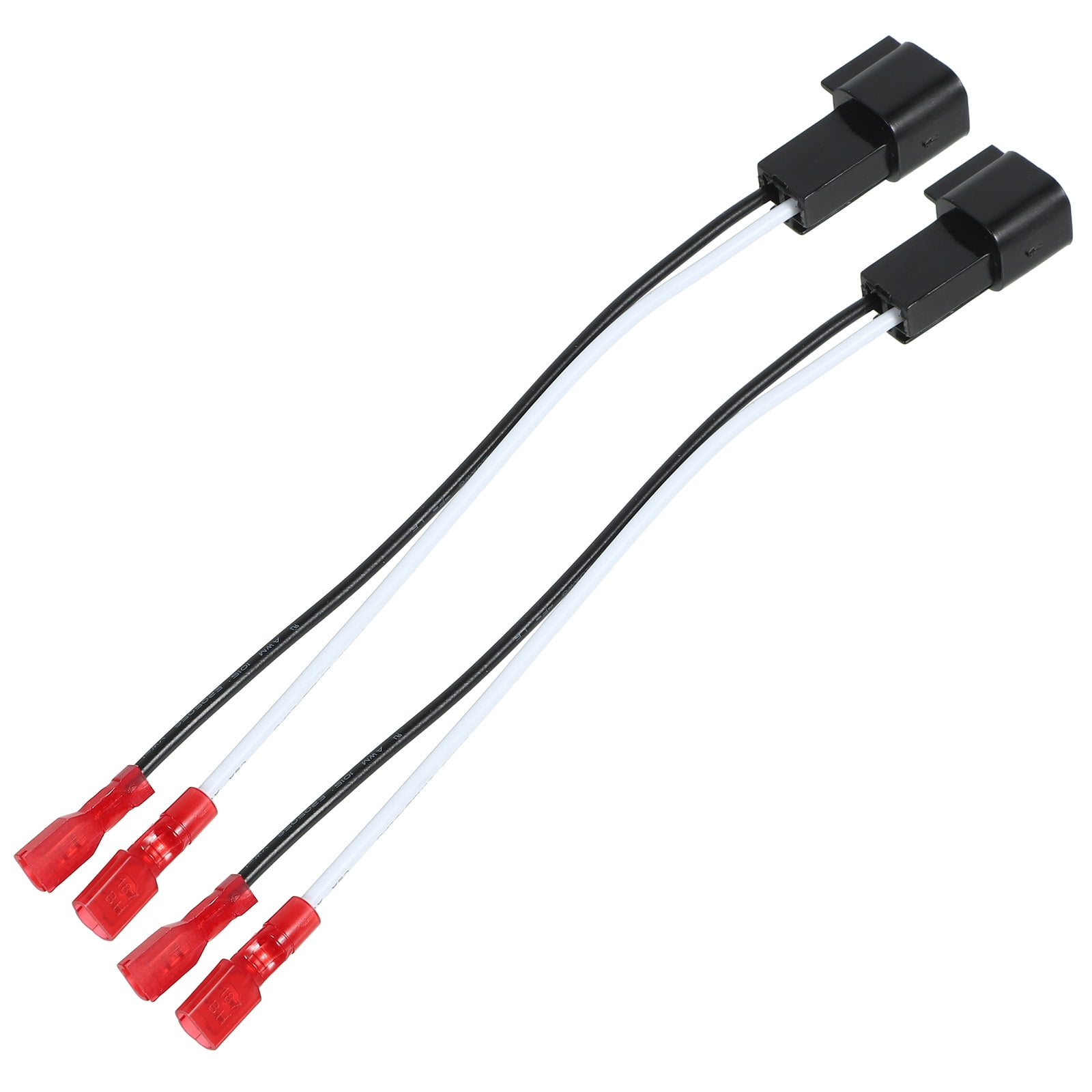 GOOHOCHY Black Speaker Wire Harness Adapter for Car Use Durable Plastic ...