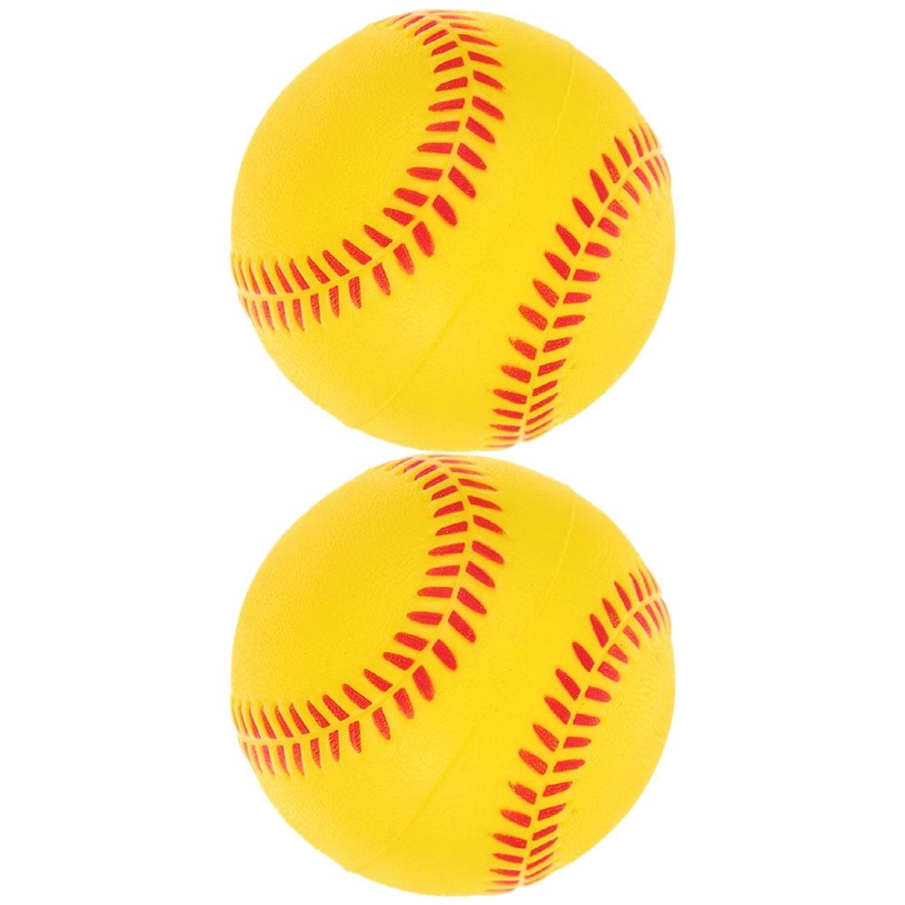 WORGEOUS 2 Pcs Soft Balls for Kids Softball Practice Child Toddler ...