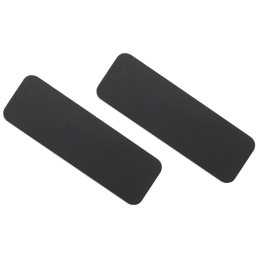 WORGEOUS 2 Pcs Stocking Name Tags Custom Labels Black Badges with Pin ...