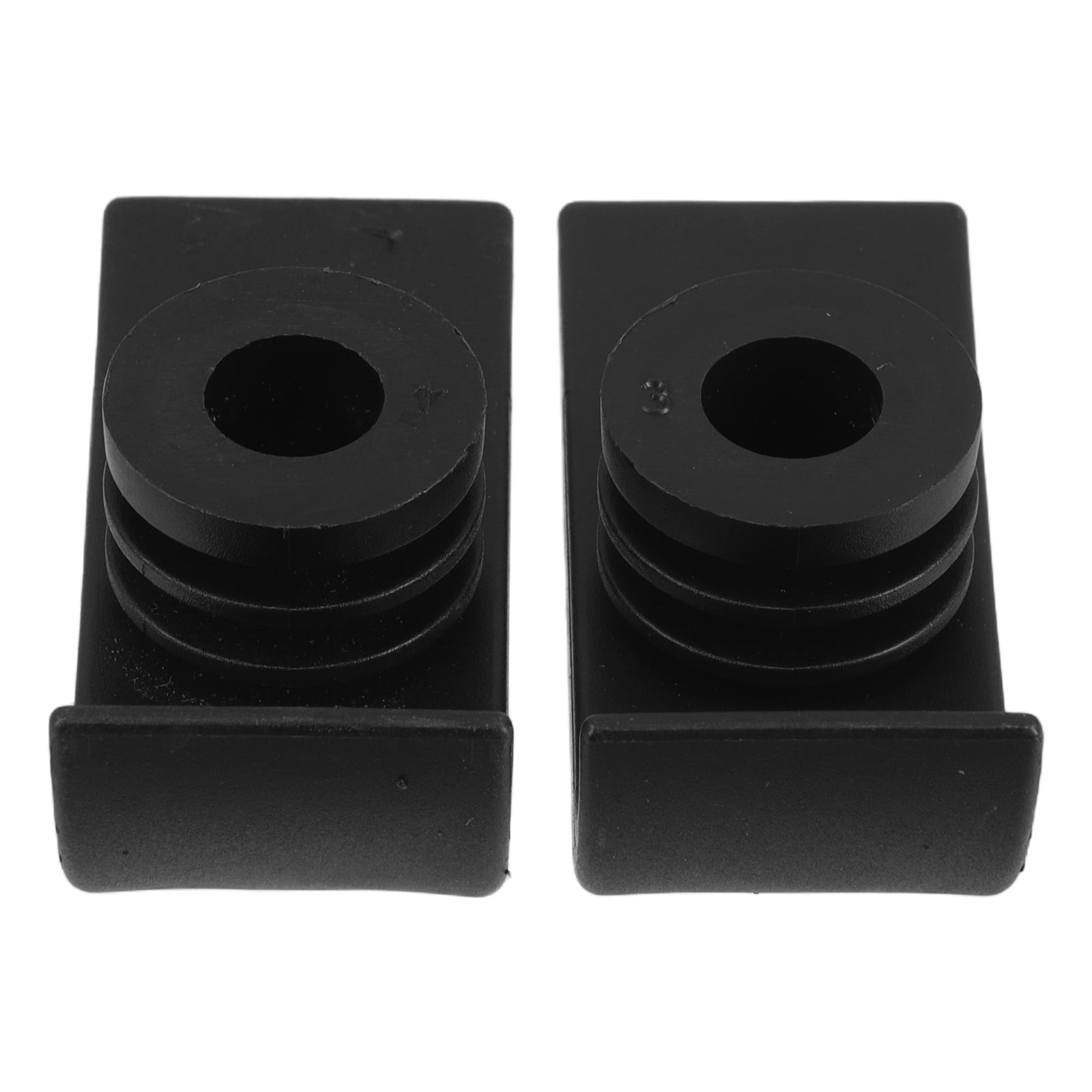 WORGEOUS 2 Pcs Walker Foot Pads Non-slip Skis Sled Fake Rattan ...