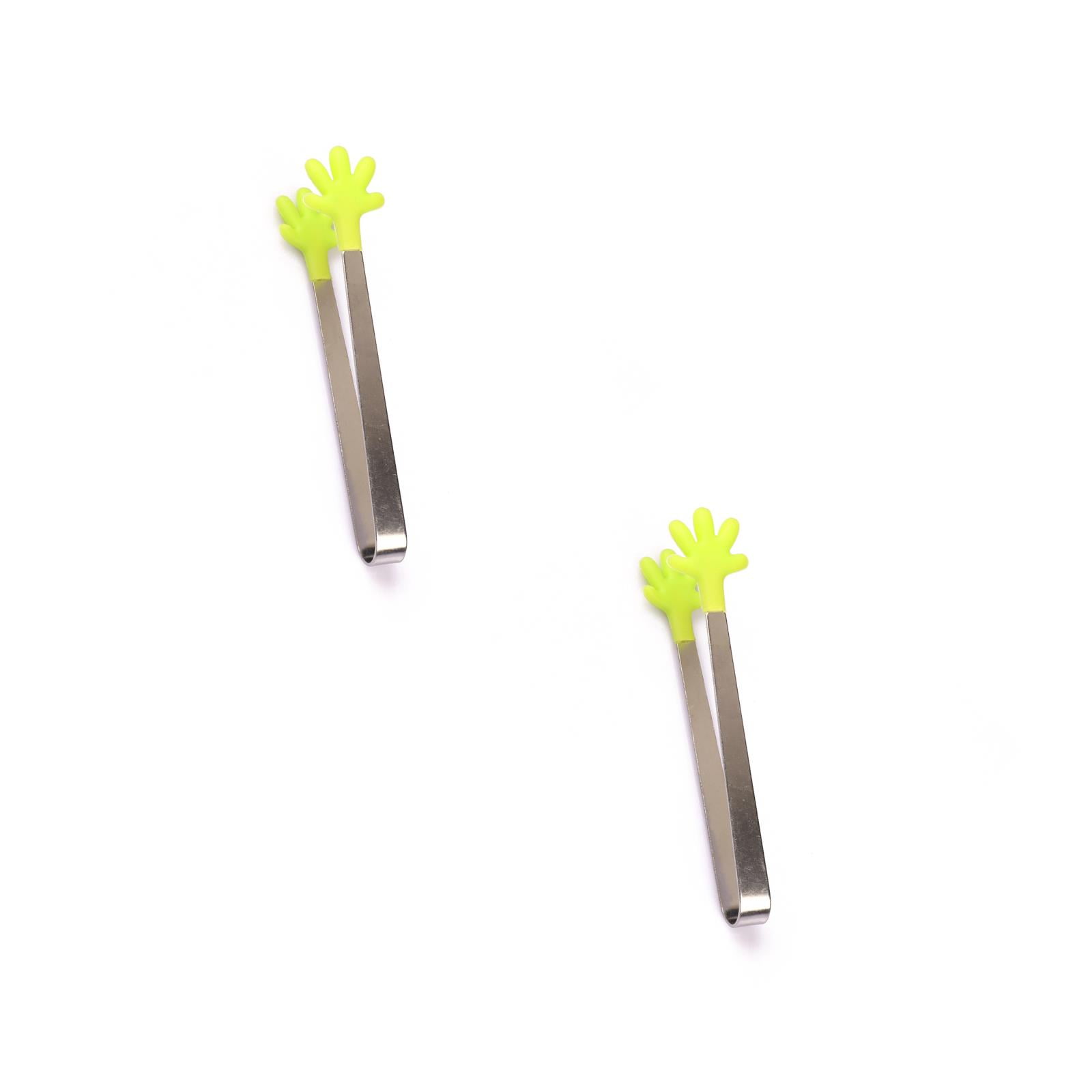 WORGEOUS 2 Pieces Gadgets Ladle Mini Tongs for Serving Kitchen Utensils ...