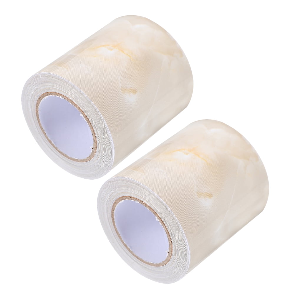 WORGEOUS 2 Rolls Baseboard Wall Sticker Countertop Adhesive Covering ...