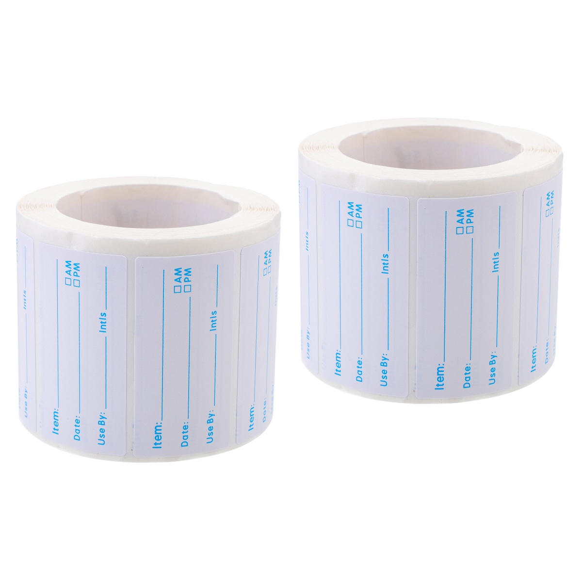 WORGEOUS 2 Rolls Food Labels Removable Food Labels Stickers Adhesive ...