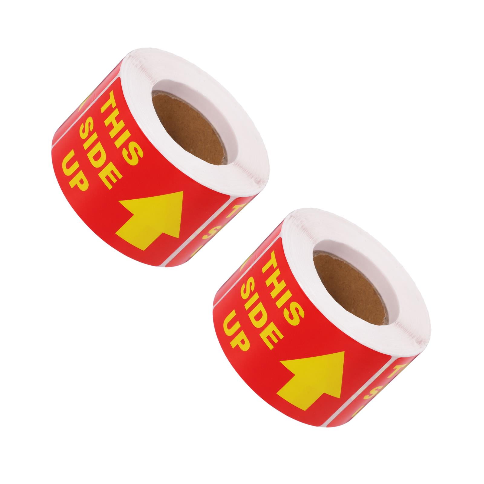 WORGEOUS 2 Rolls Fragile Stickers Fragile Warning Stickers Fragile ...