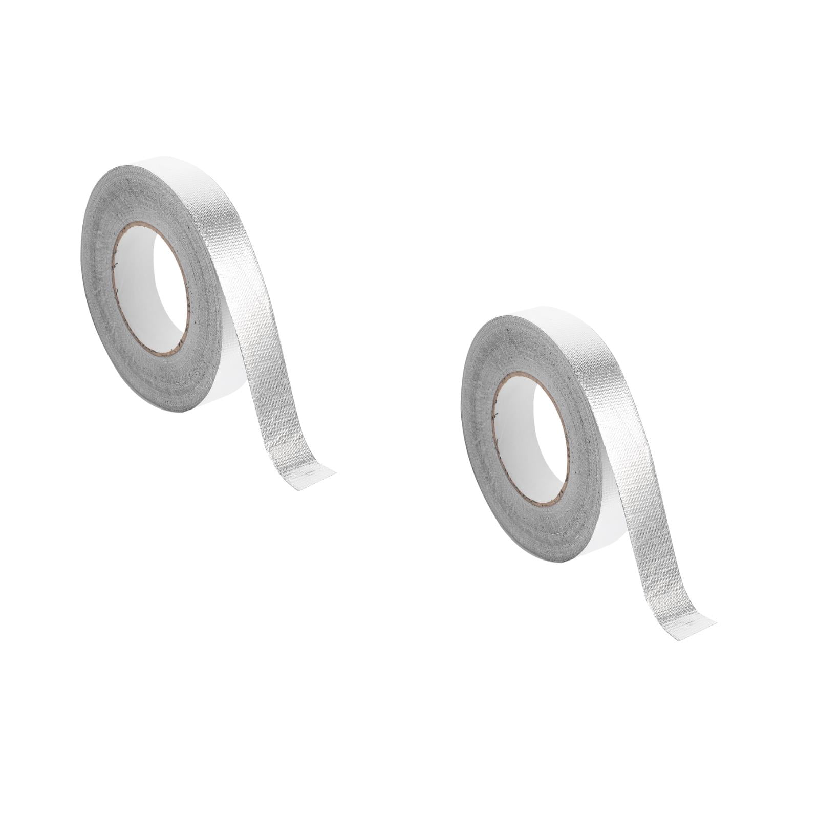 WORGEOUS 2 Rolls Heat Insulation Aluminum Foil Tapes Fireproof Thick ...