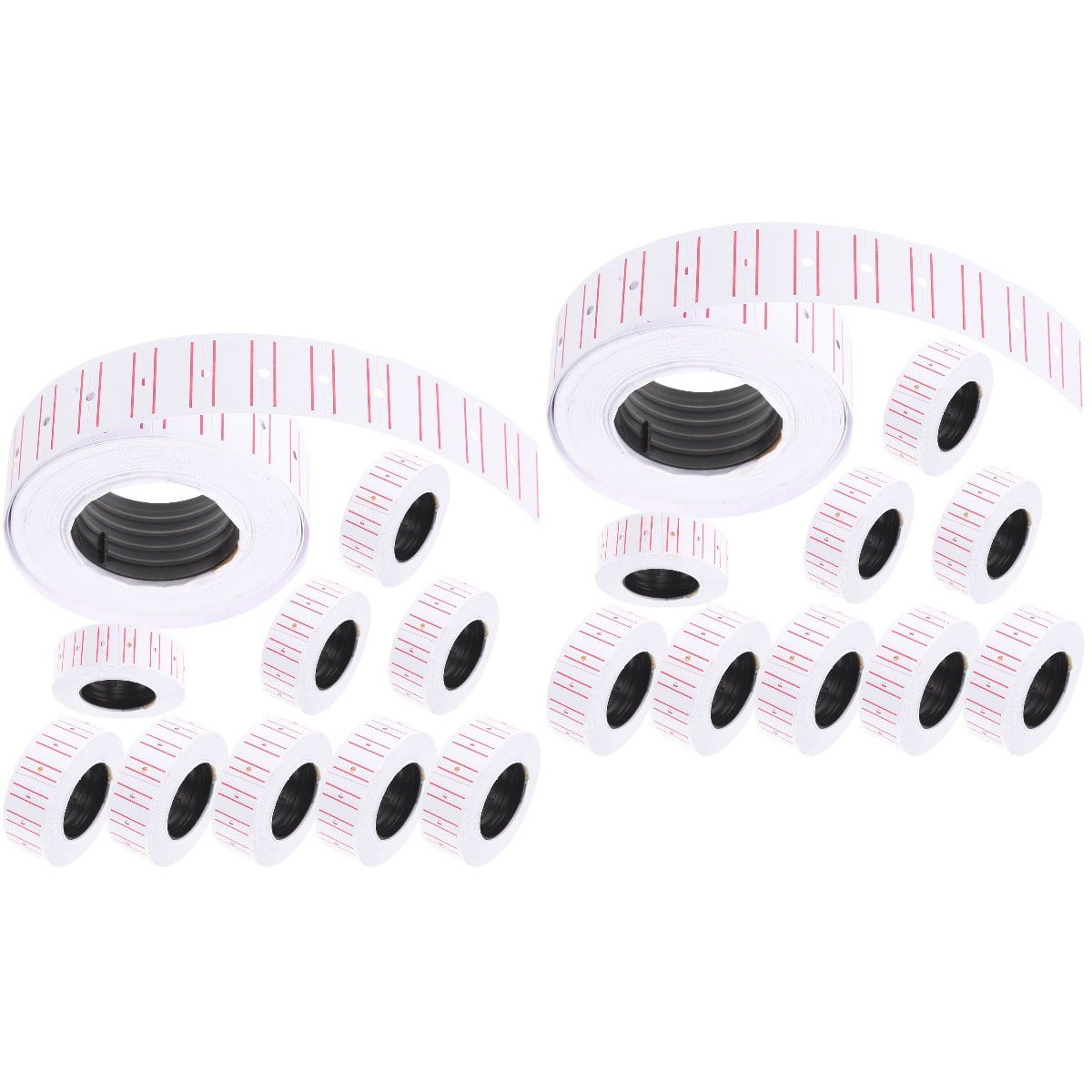 Worgeous 2 Rolls Price Marker Label Supermarket Cost Tag Paper Price ...