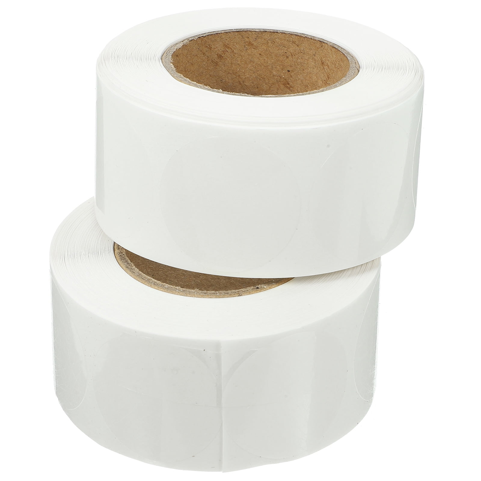 WORGEOUS 2 Rolls Self-Adhesive Round Labels for Organizing and ...