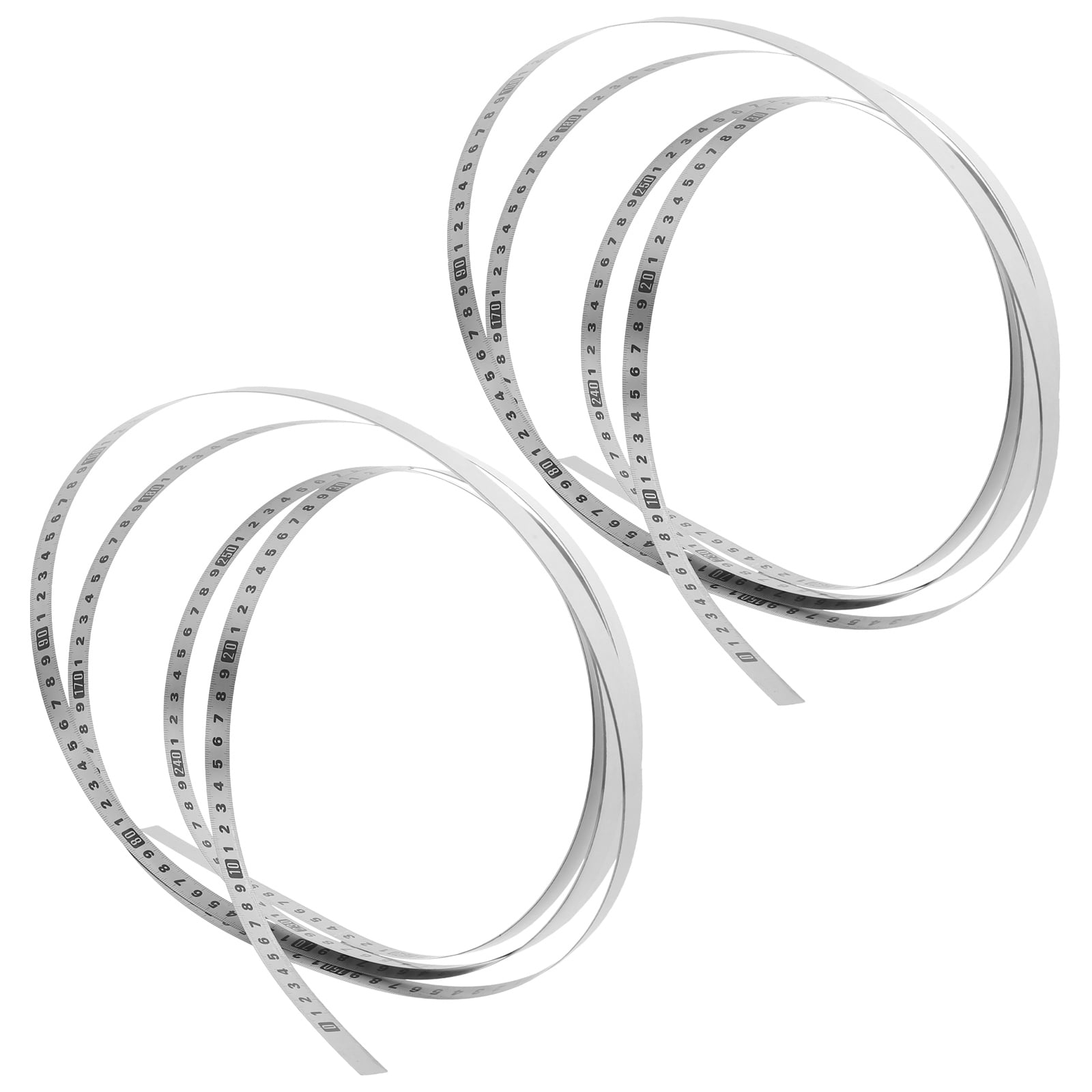 WORGEOUS 2 Rolls Transparent Anti-collision Strip Cabinet Door Bumper ...