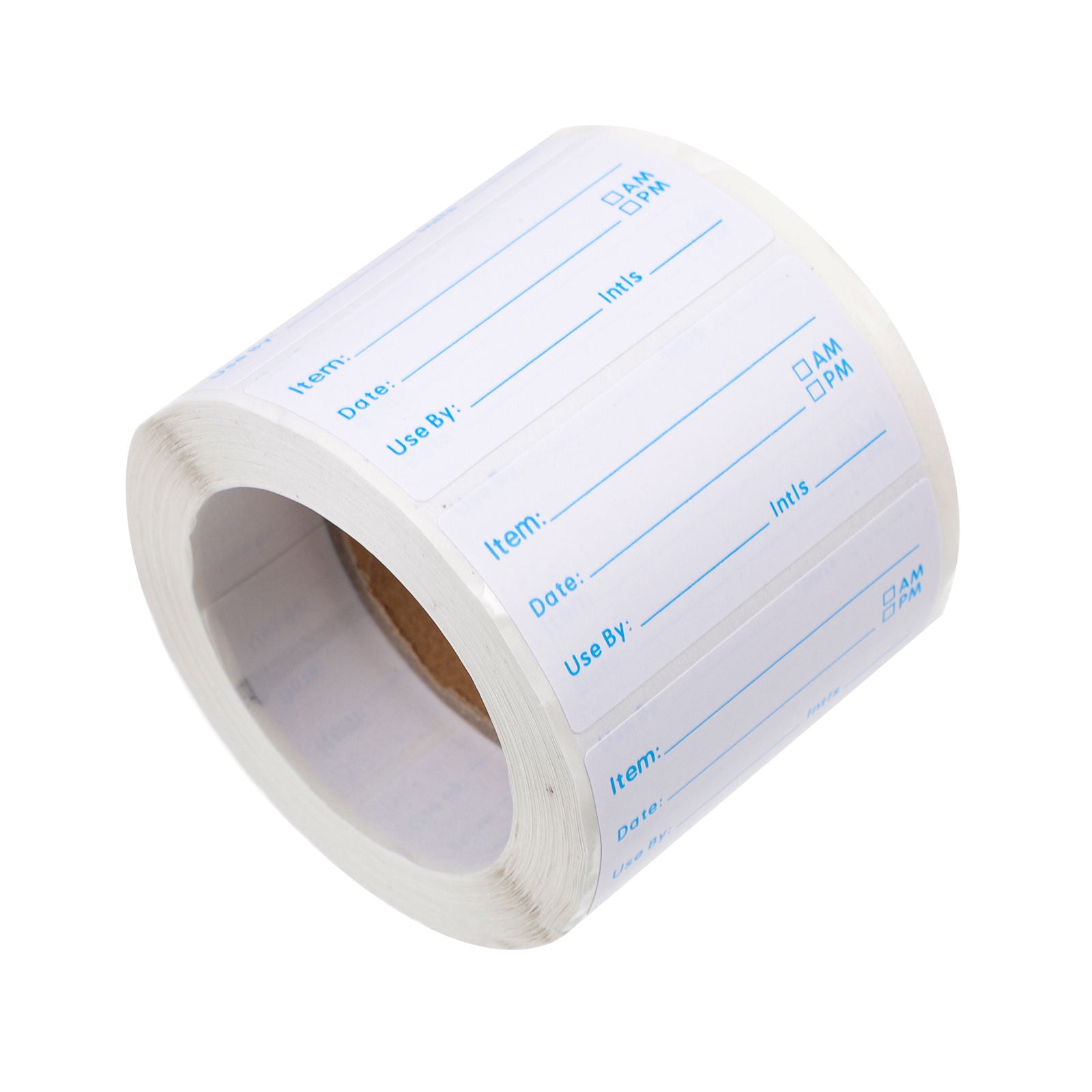 WORGEOUS 2 Rolls Writable Rotating Label Permanent Self Adhesive Label ...