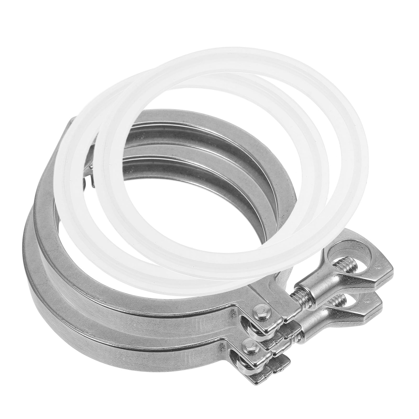 WORGEOUS 2 Set Tri Clamp Stainless Steel Single Pin Heavy Duty Tri ...