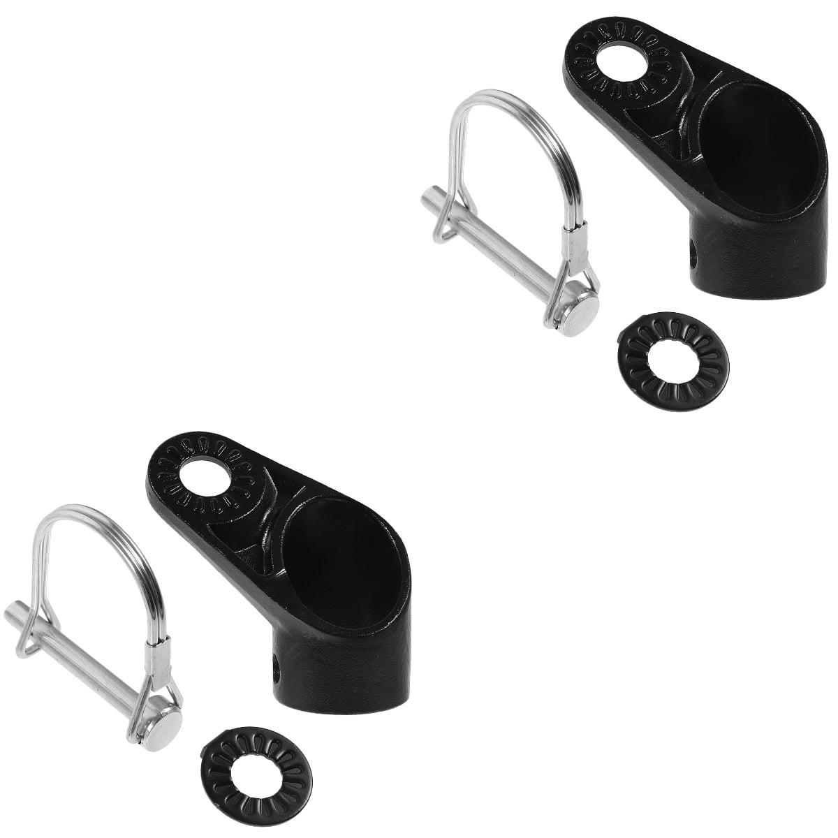 WORGEOUS 2 Sets Bike Trailer Attachment Adapter Professional Bike Trailer Coupler Bike Coupler ...