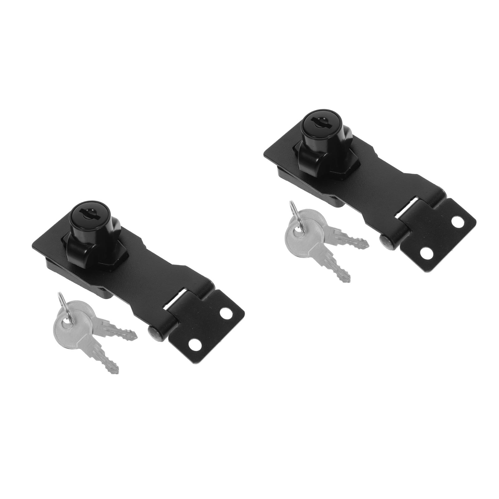 WORGEOUS 2 Sets Cabinet Lock With Keys Metal Drawer Lock For Household ...
