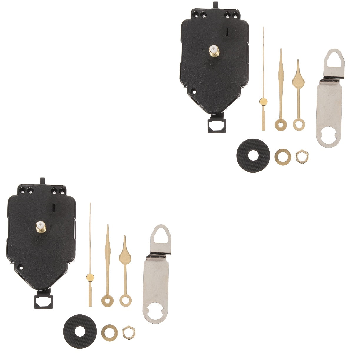 WORGEOUS 2 Sets Clock Movement Wall Clock Mechanism DIY Clock Hands ...