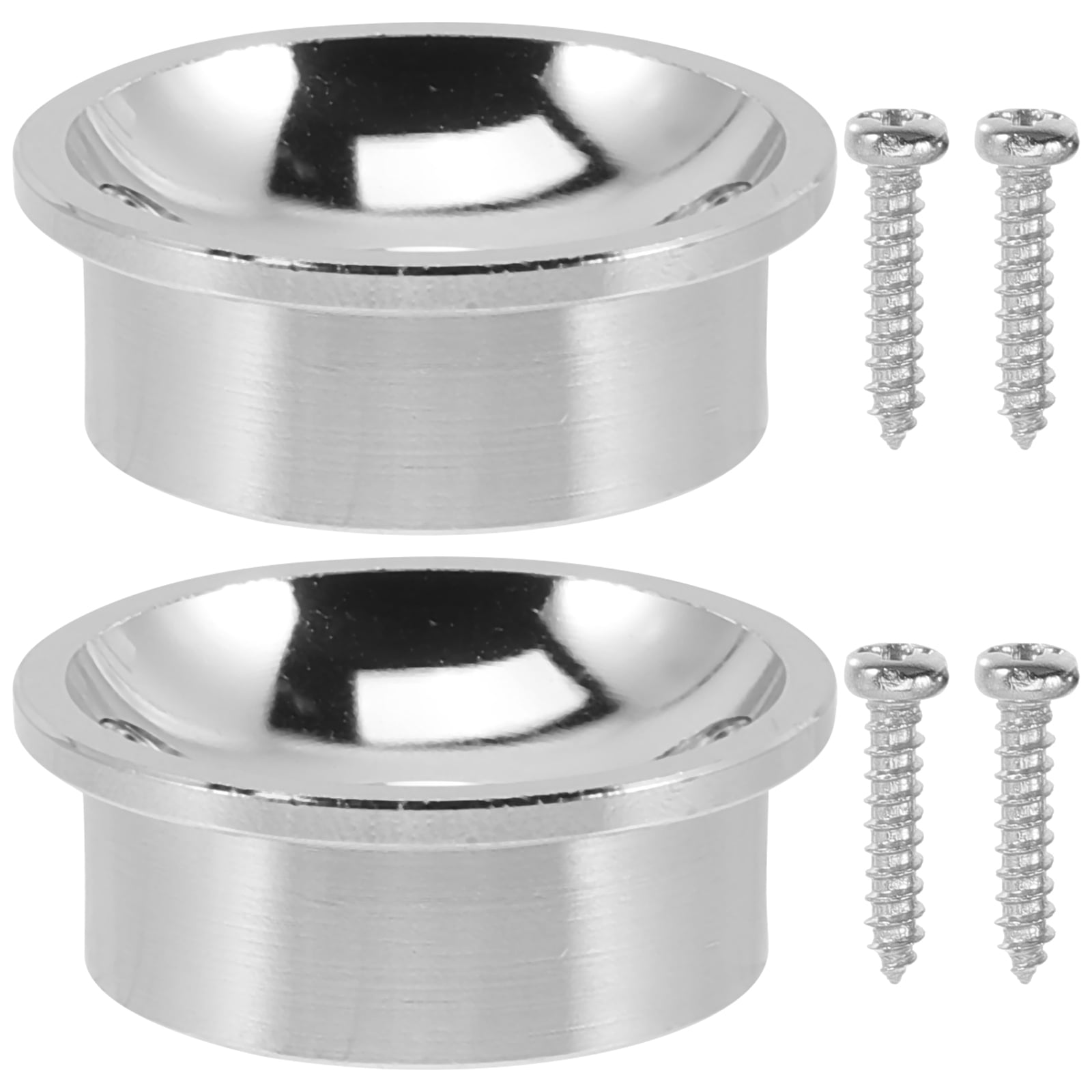 WORGEOUS 2 Sets Electric Guitar Socket Plate Ship Shaped Jack Plates ...