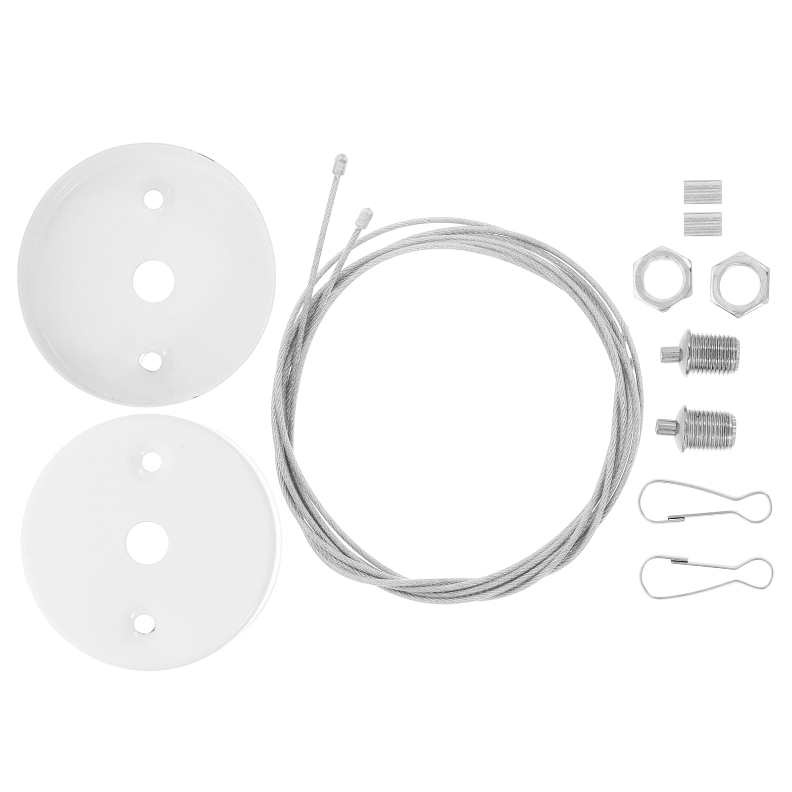 WORGEOUS 2 Sets Emergency Exit Sign Light Fixture Hanging Pendant Chain ...