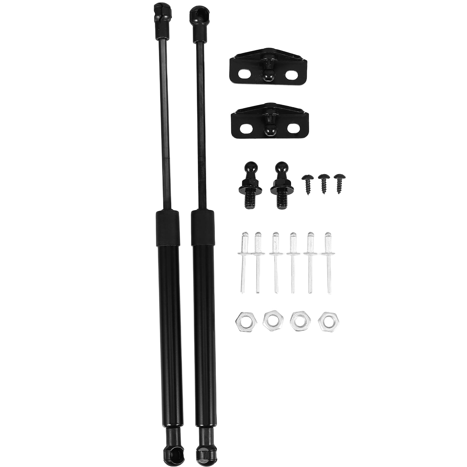 WORGEOUS 2 Sets Engine Hood Lift Support Struts High Strength Gas ...