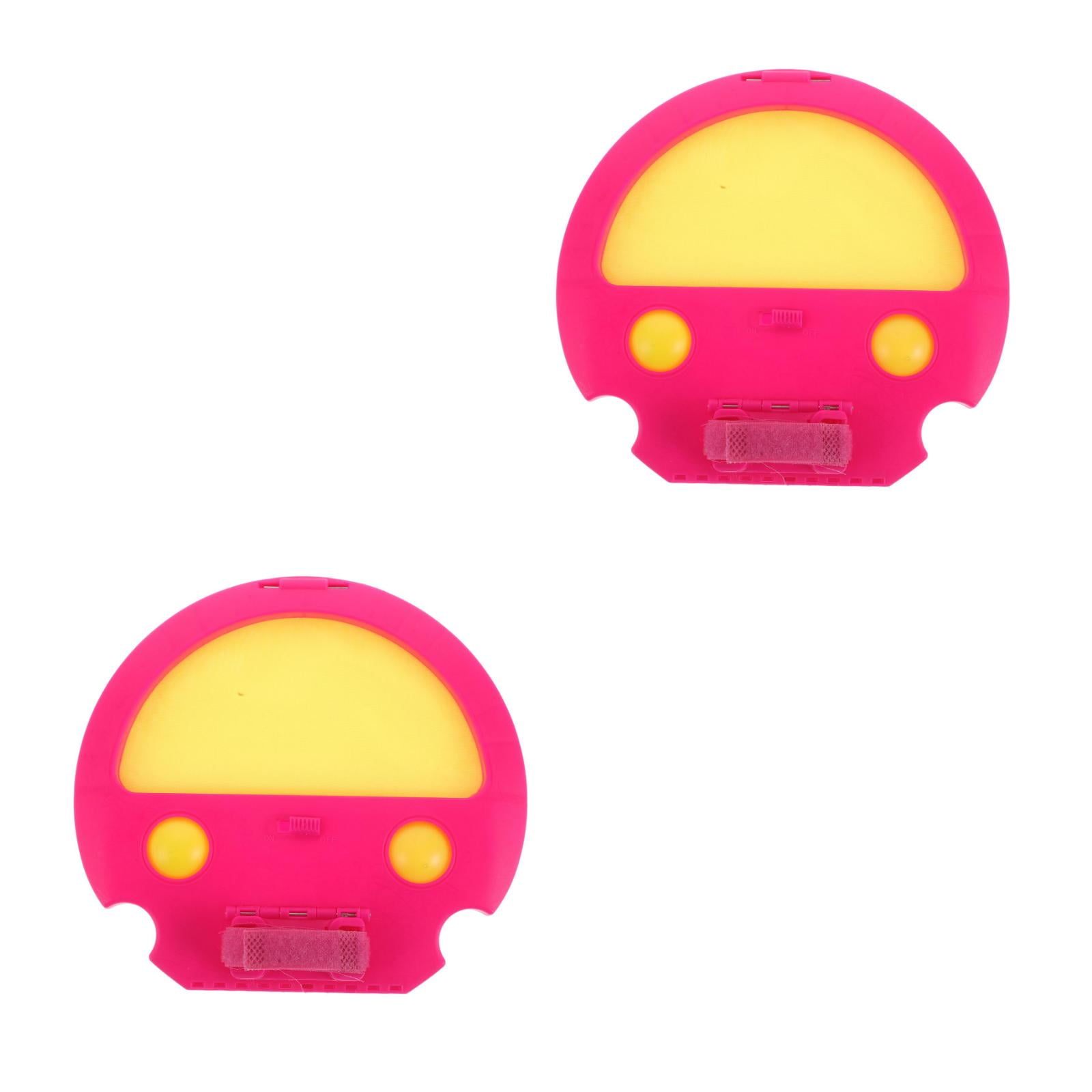 WORGEOUS 2 Sets Family Catch Game Toss And Catch Balls With Paddle And ...