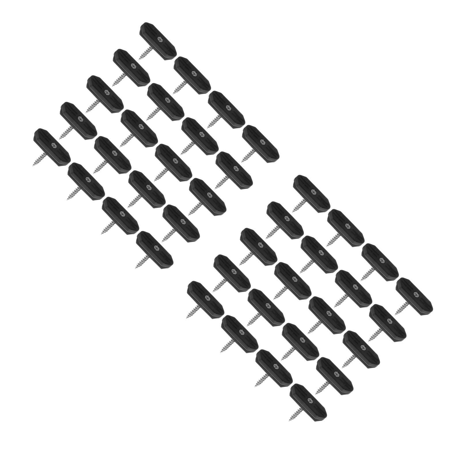 WORGEOUS 2 Sets of Deck Fasteners Hidden Clips and Screws Decking Clips ...